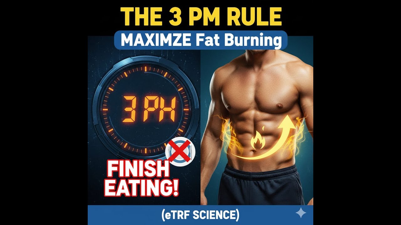 The 3 PM RULE: Finish Eating By This Time to MAXIMIZE Fat Burning (eTRF ...