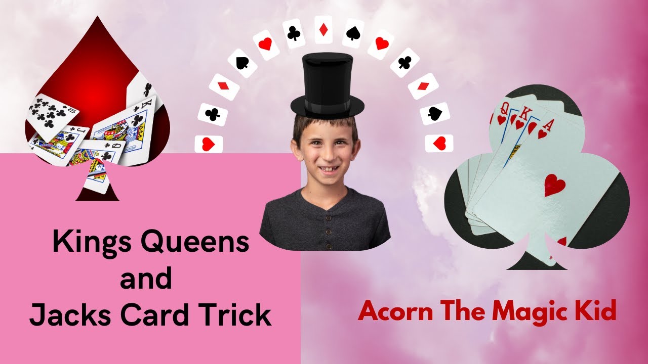 Queens Kings Jacks Card Trick - YouTube