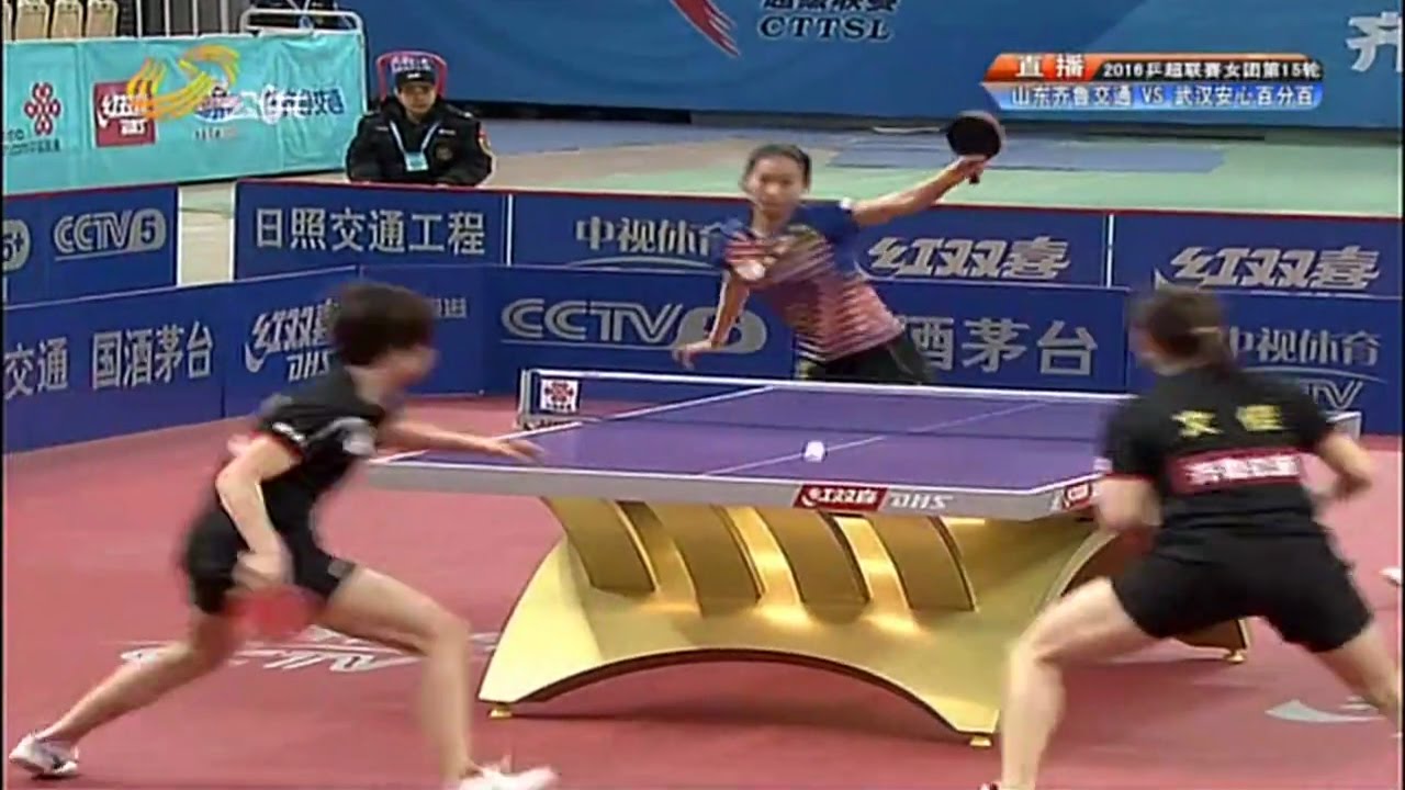 2016 China Super League: Chen Xingtong/Wen Jia VS Feng Yalan/Liu ...