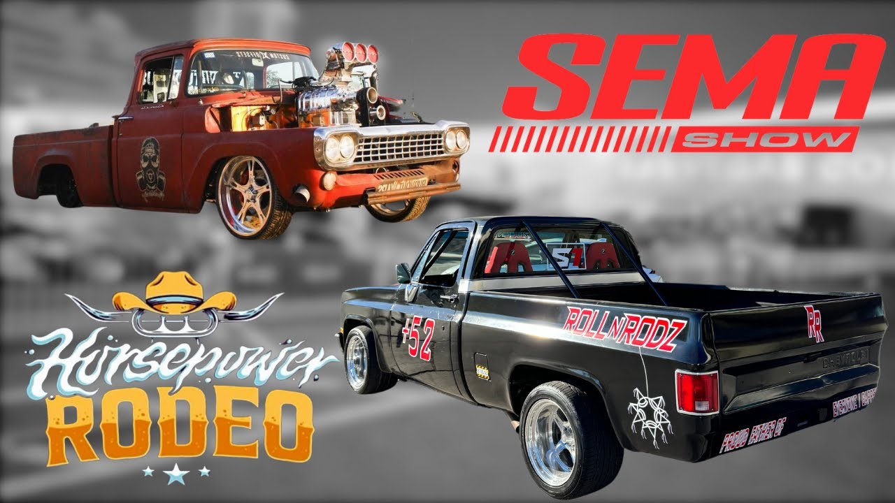 2024 SEMA HORSEPOWER RODEO!! - YouTube
