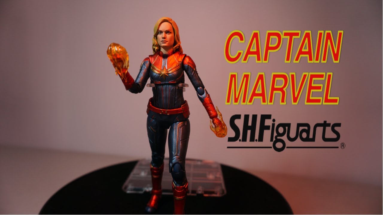 SHF Captain Marvel | Video Pertama Toys Invader - YouTube