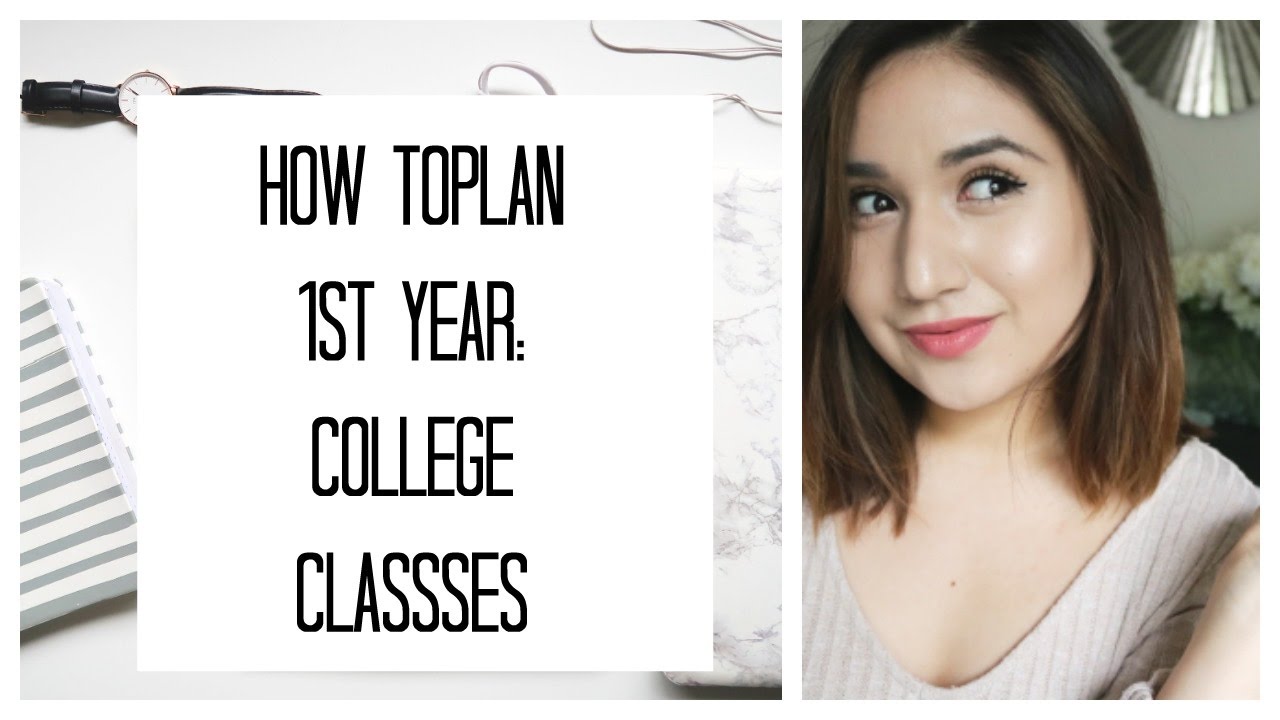 Pick The Right College Classes| First Year CC Advice - YouTube