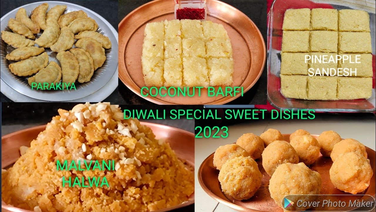 DIWALI SPECIAL SWEET DISHES/Bengal Special Barfi & Sandesh ...