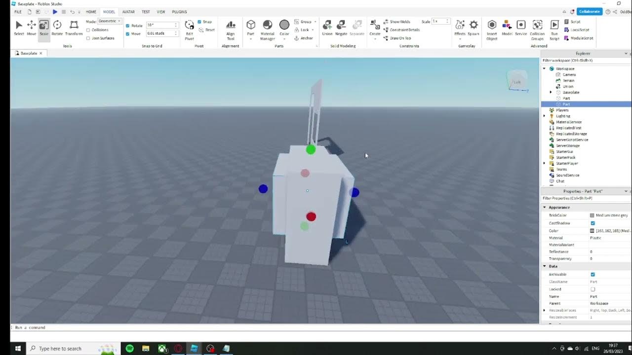 Roblox Studio Tutorials: Unions! - YouTube
