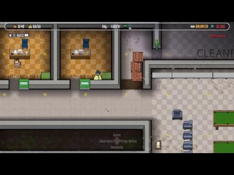Prison architect#2 How to get a janitor - YouTube