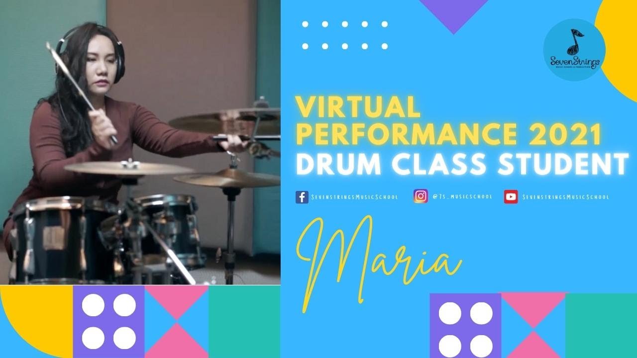 Maria Marlyn - The Eye of Tiger (drum cover) - YouTube