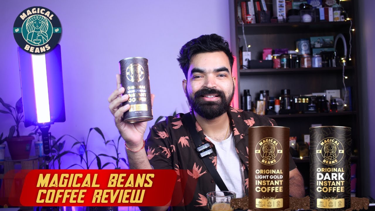 Magical Beans Instant Coffee Review: Light Gold vs Dark #coffee - YouTube