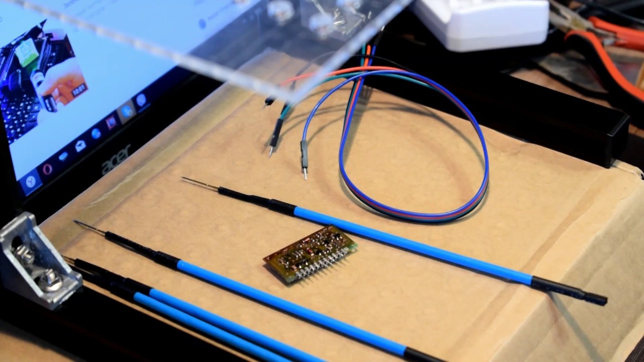 БДМ стол для репрога (BDM frame for programming) - YouTube