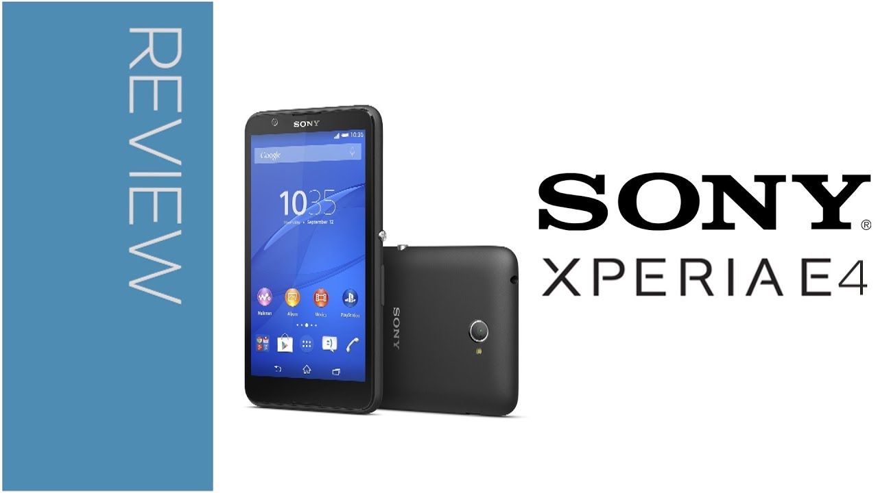 Sony Xperia E4 Dual E2124 | Análise completa - YouTube