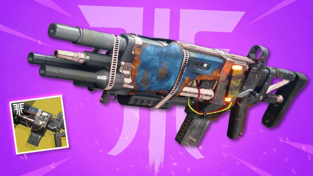 The CONTRA RIFLE! Cerberus+1 Exotic Auto Rifle | Destiny 2 Forsaken ...