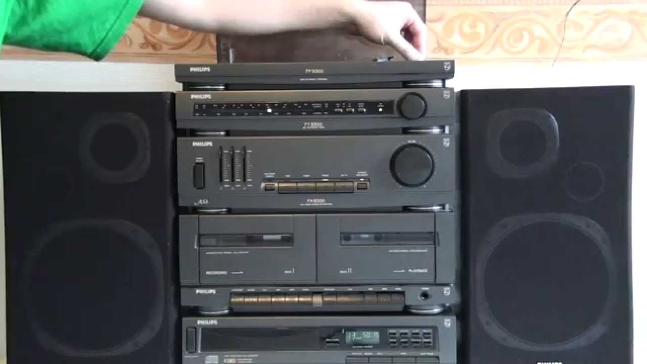 PHILIPS STEREO MED CD OCH VINYLSPELARE - YouTube