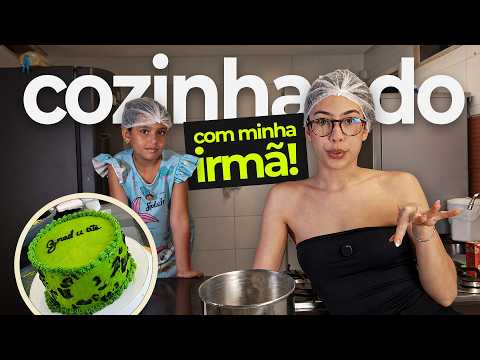 tirem as piranhas da cozinha, estamos fazendo meu bolo de formatura do zero!