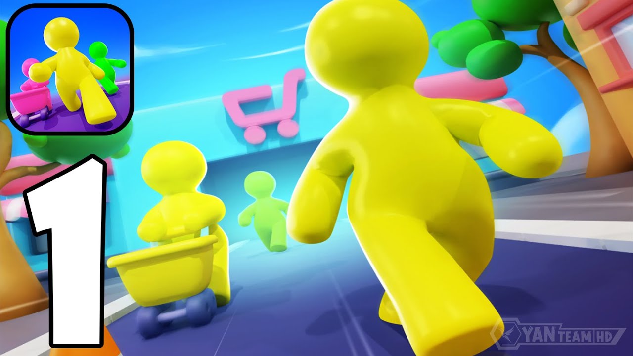 CROWD JAM - Gameplay Part 1 Regional Supermarket (Android,iOS) - YouTube