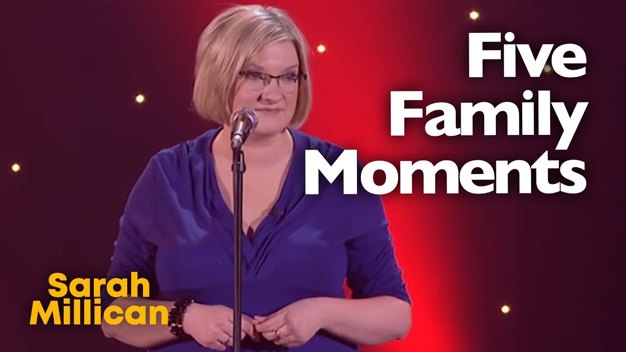 5 Family Moments | Sarah Millican - YouTube