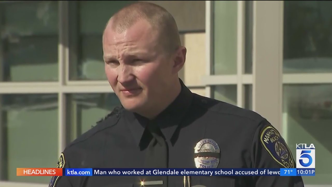 Officer who died in 405 Freeway crash had been wounded in Las Vegas shooting - YouTube