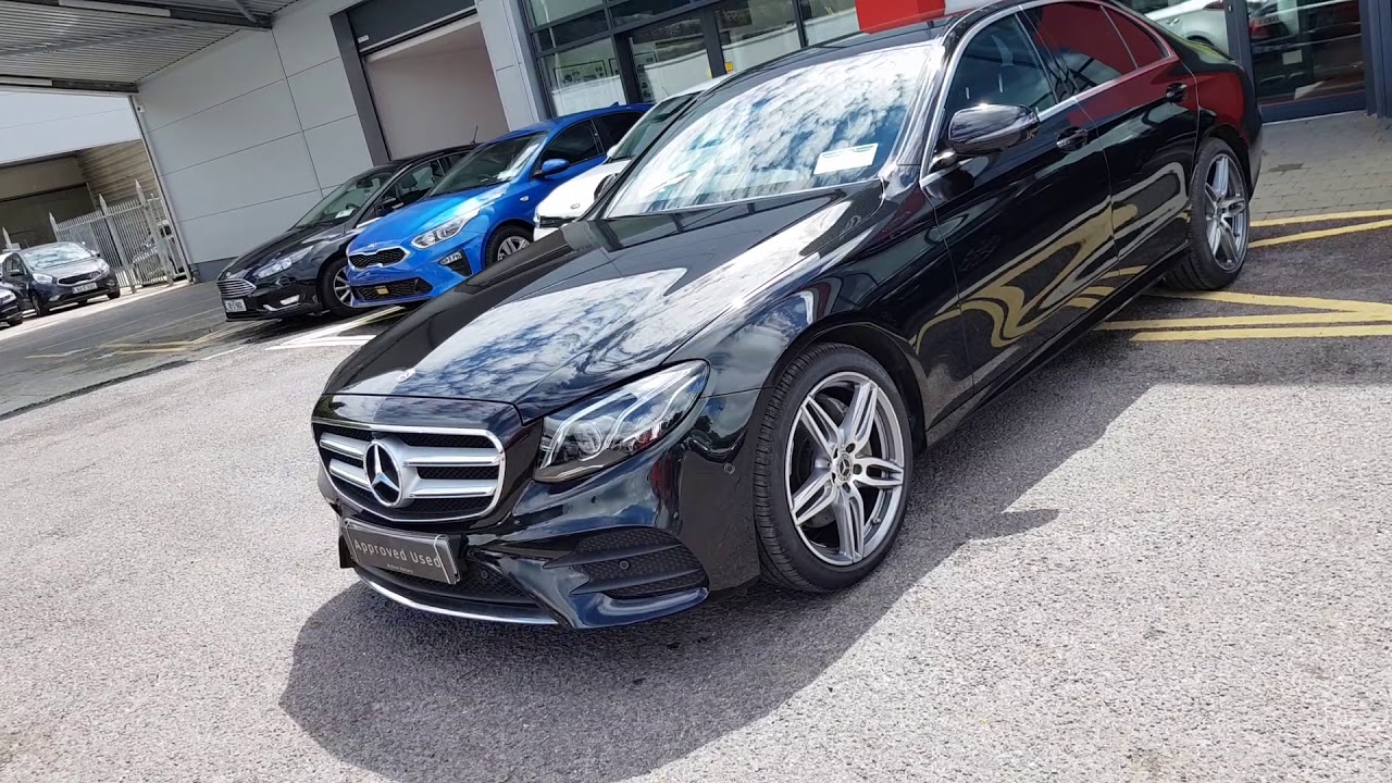 2019 Mercedes-Benz E220 AMG Line Auto KL19WZM - YouTube