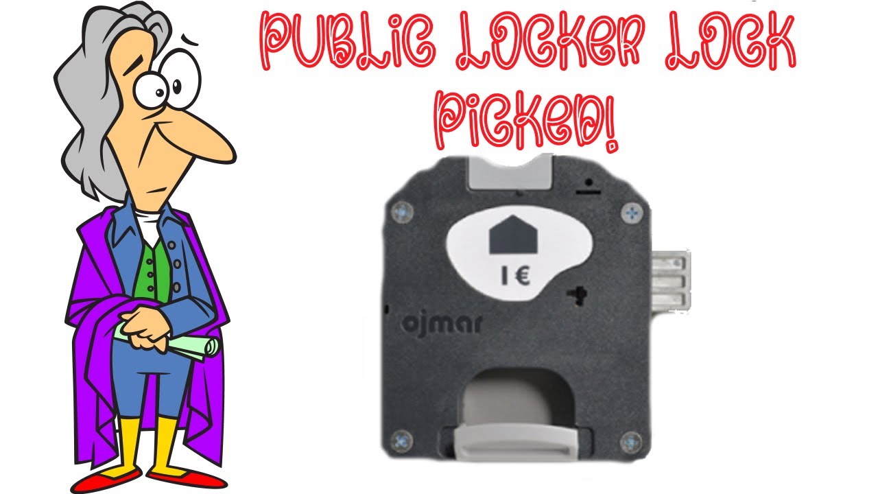 Ojmar Coin Lock / Public Locker Lock Picked - YouTube