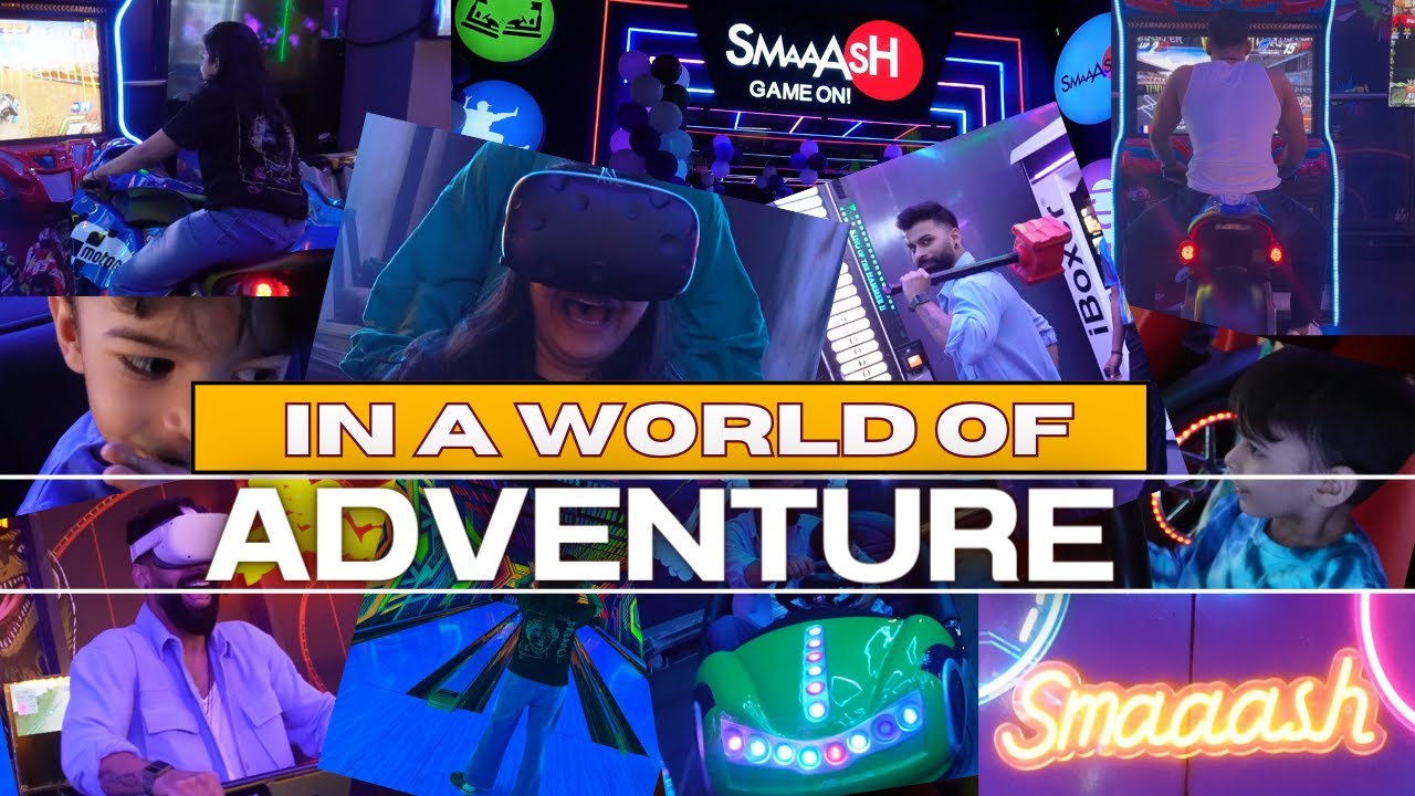 Now @SmaaashLive is in GHAZAIBAD | A perfect Game zone for everyone # ...
