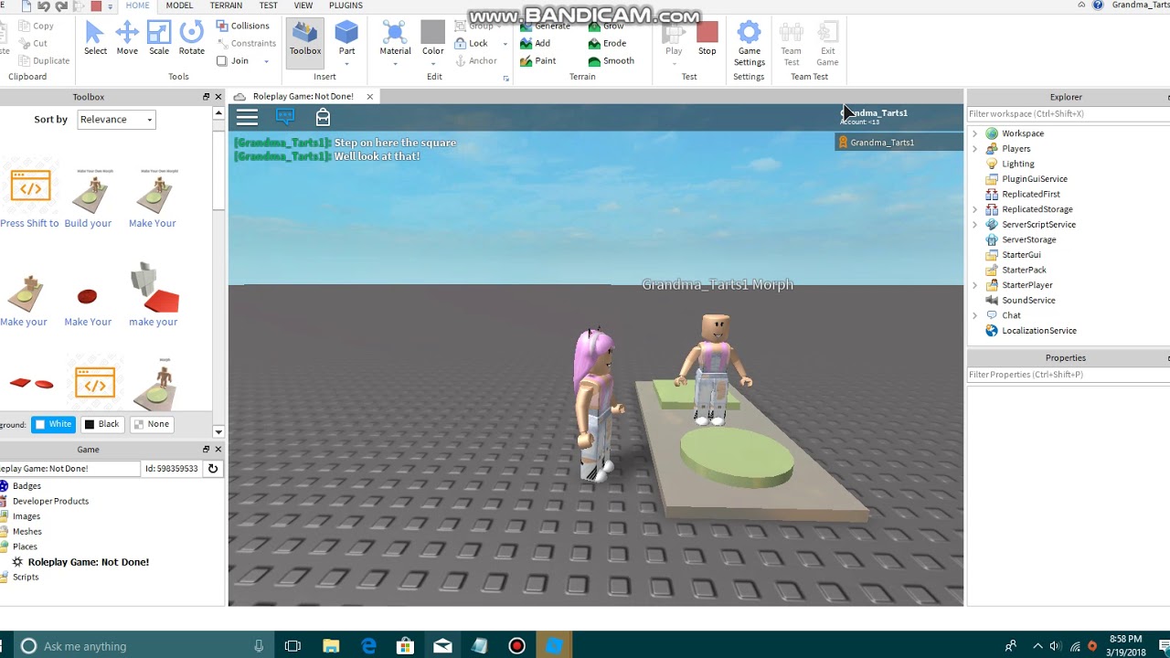 How to add your own morph into your ROBLOX game! - YouTube