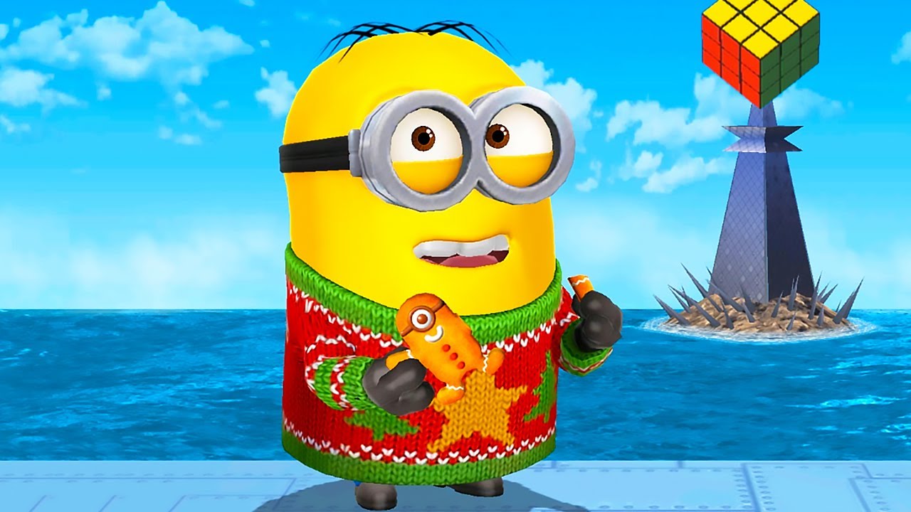 Holiday Sweater Minion in lvl 276 - Use slides 12 times ! Minion rush ...