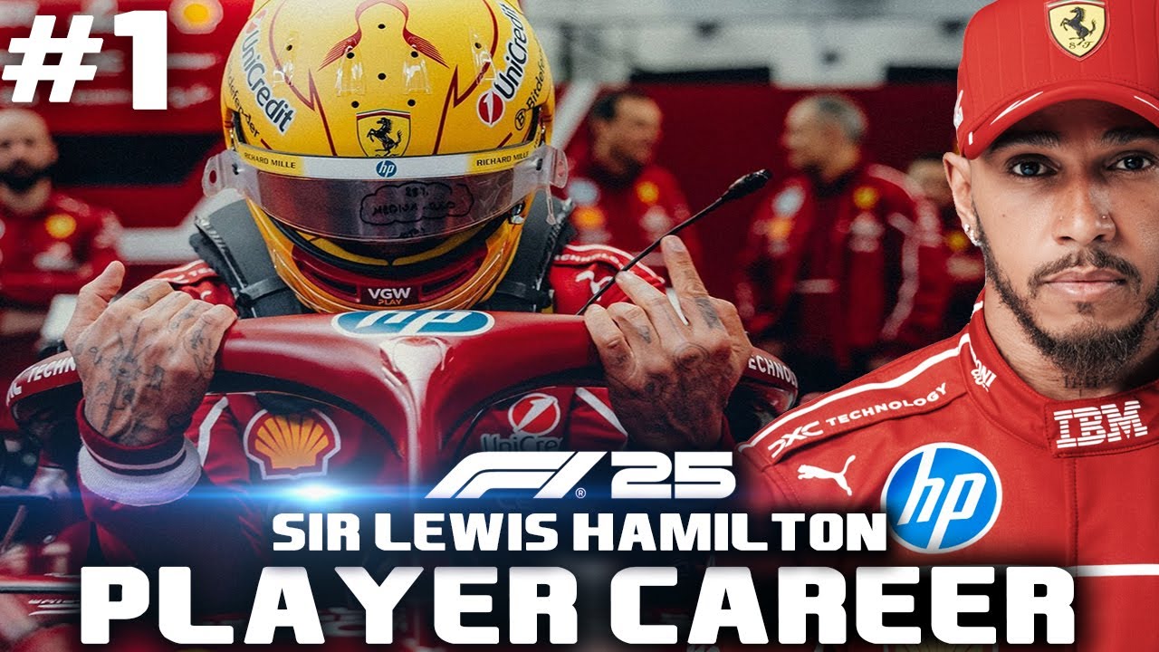 F1 25 LEWIS HAMILTON DRIVER CAREER #1 || GP of Australia 🇦🇺 SHOCKING ...