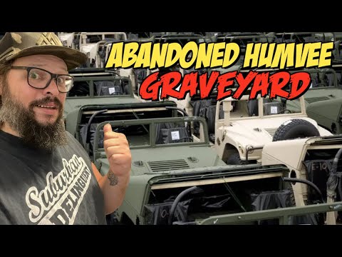 US Military Vehicles ABANDONED with less than 50 miles on them | HumVee ...