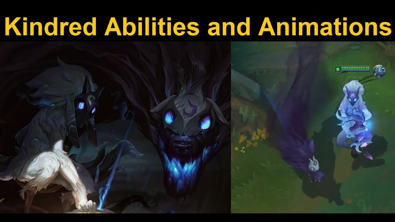 Kindred In-Game Abilities, Animations, and Combat Spotlight - LoL's ...