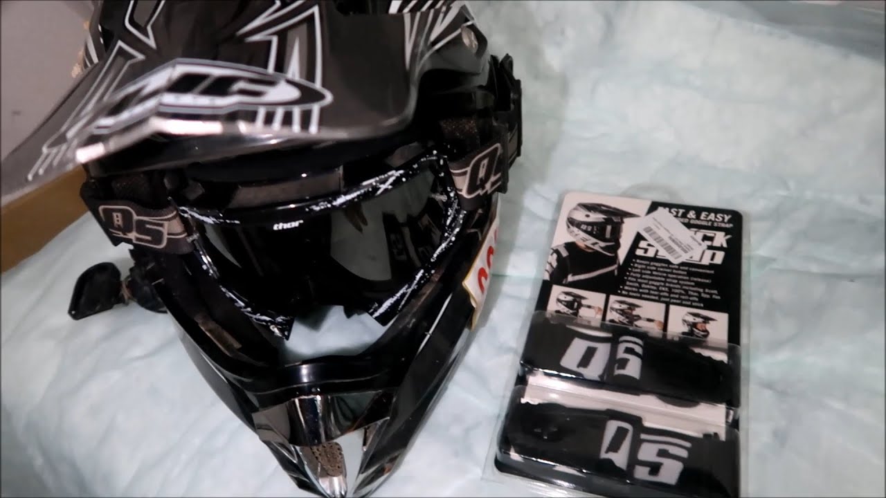 Show and Tell: Factory Effex Quick Strap Goggle Straps - YouTube