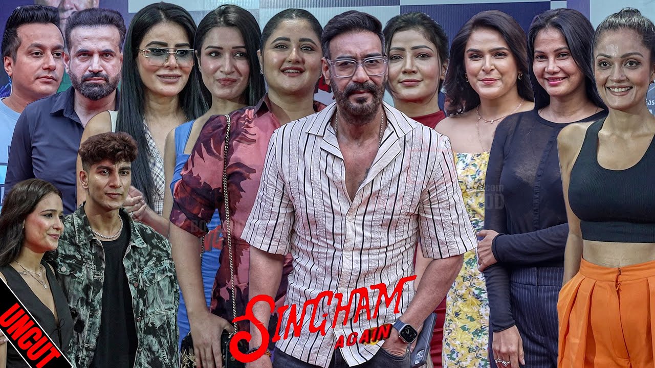 UNCUT - Singham Again | Success Celebration | Ajay Devgn, Rashmi Desai ...