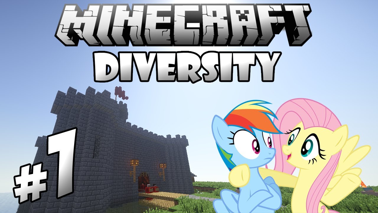 Minecraft - DIVERSITY Part 1 | Adventure! - (MLP Adventures!) - YouTube