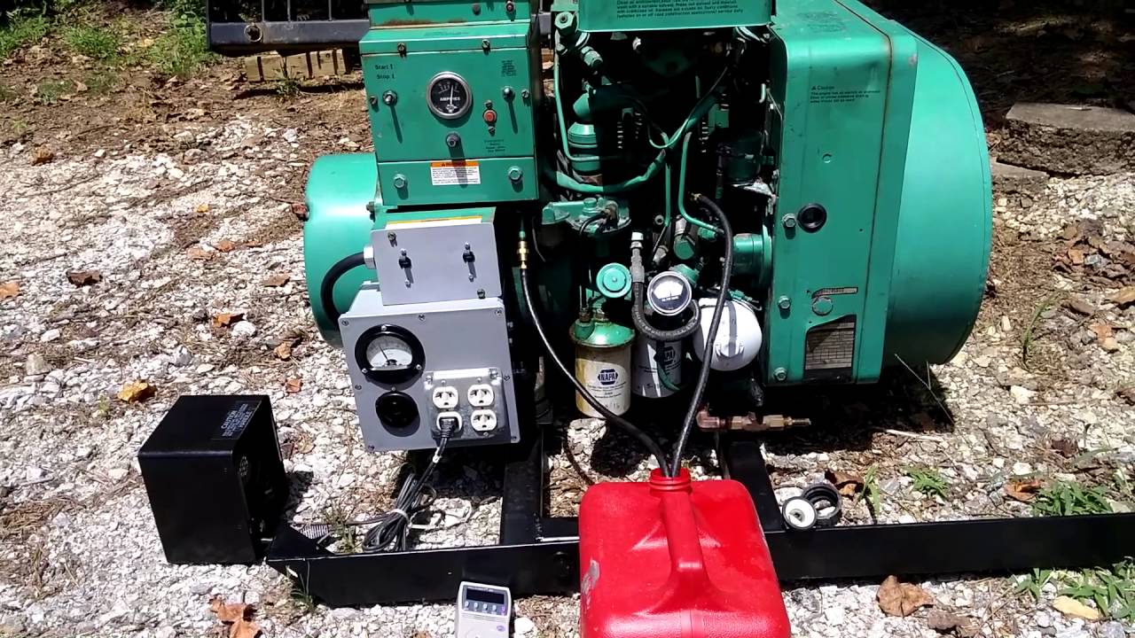 Onan 6KW Genset - YouTube