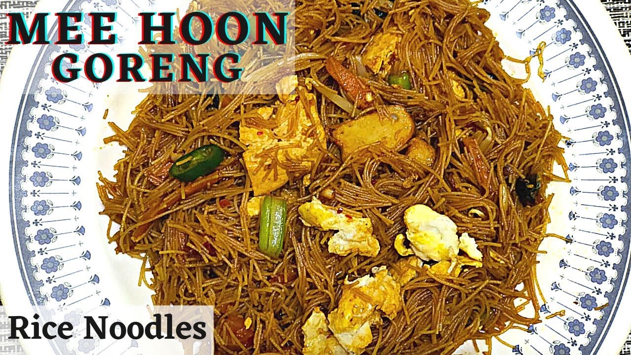 Mee Hoon Goreng Recipe | Spicy Rice Noodles | Yummy & Tasty - YouTube