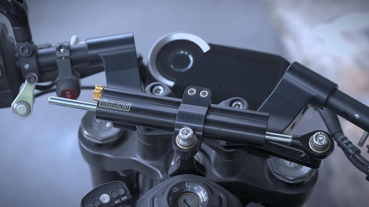 SKUNY CB1000R steering damper kits - YouTube