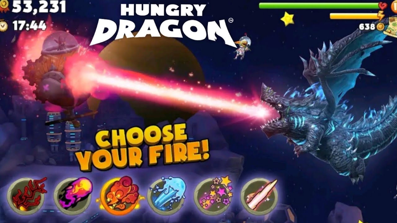 Geogantis New Flames Unlocked! - Hungry Dragon - YouTube