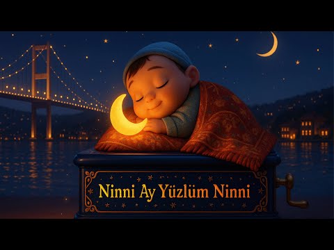 🌜 Ninni Ay Yüzlüm Ninni 🌙 Huzurlu Bebek Ninnisi 🧸 Bıdık Bebek Ninnileri ✨