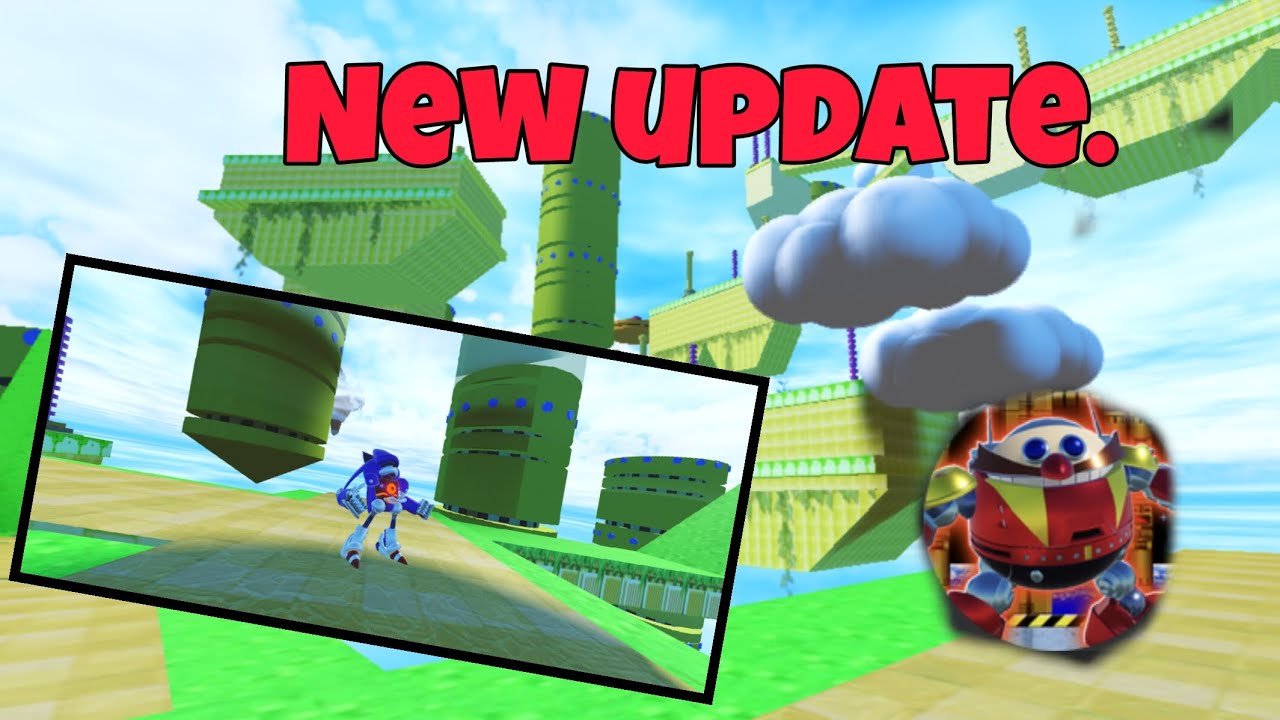 Sonic mobius megadrive New update( Sky Sanctuary map remake) Revamp ...