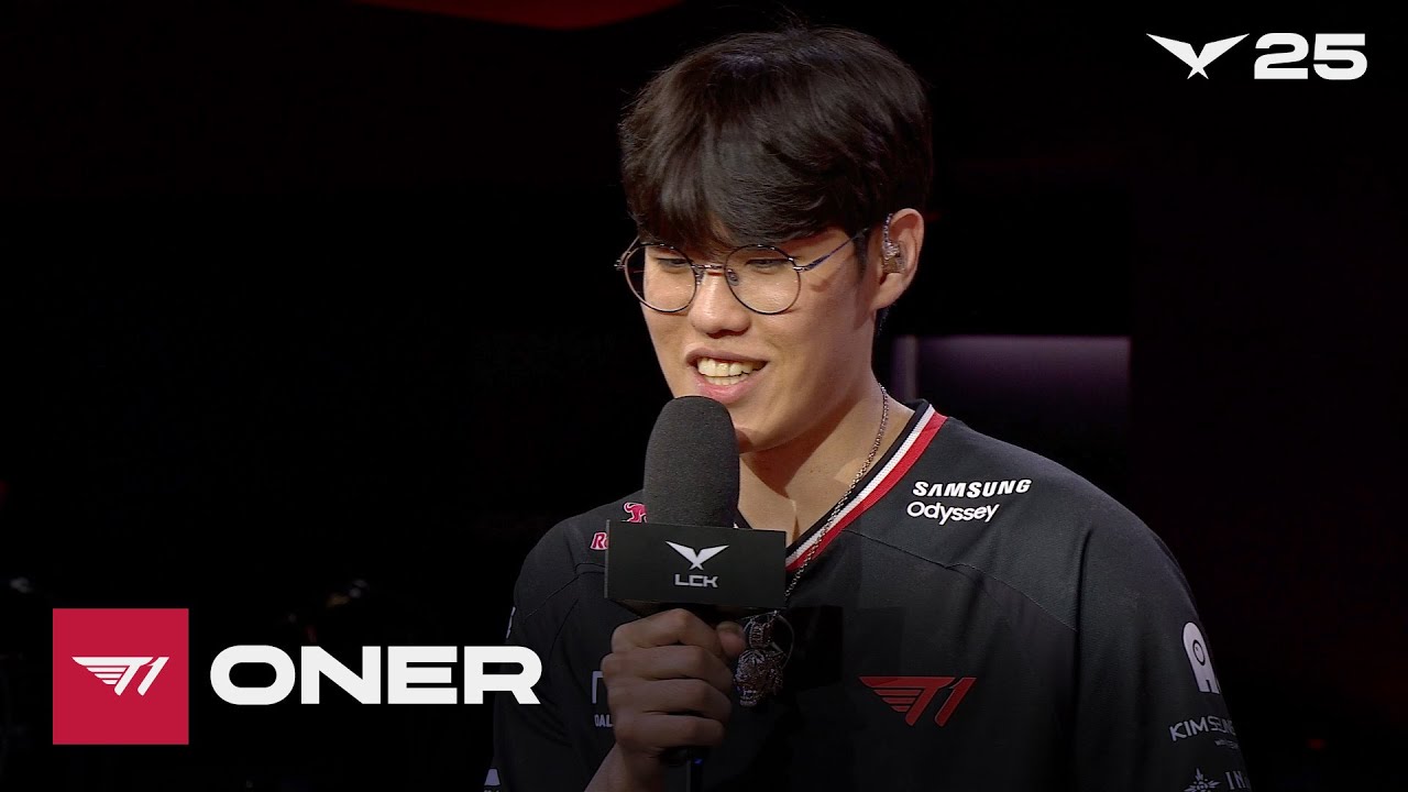 Oner 인터뷰 | T1 vs DK | 04.25 | 2025 LCK - YouTube