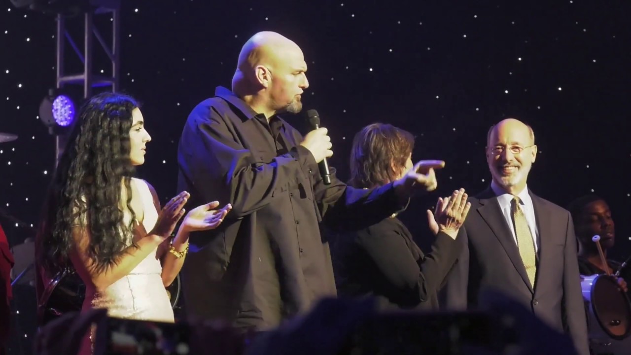 Scenes from the Tom Wolf and John Fetterman inaugural celebration ...