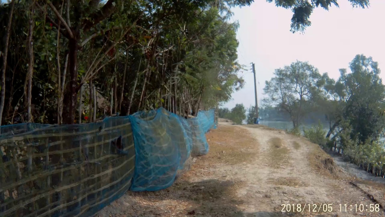 Sundarban,West Bengal ,Shamshernagar,last point in the village in ...
