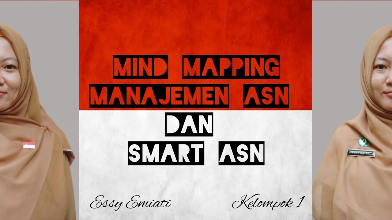 Mind Mapping Manajemen ASN dan SMART ASN - YouTube