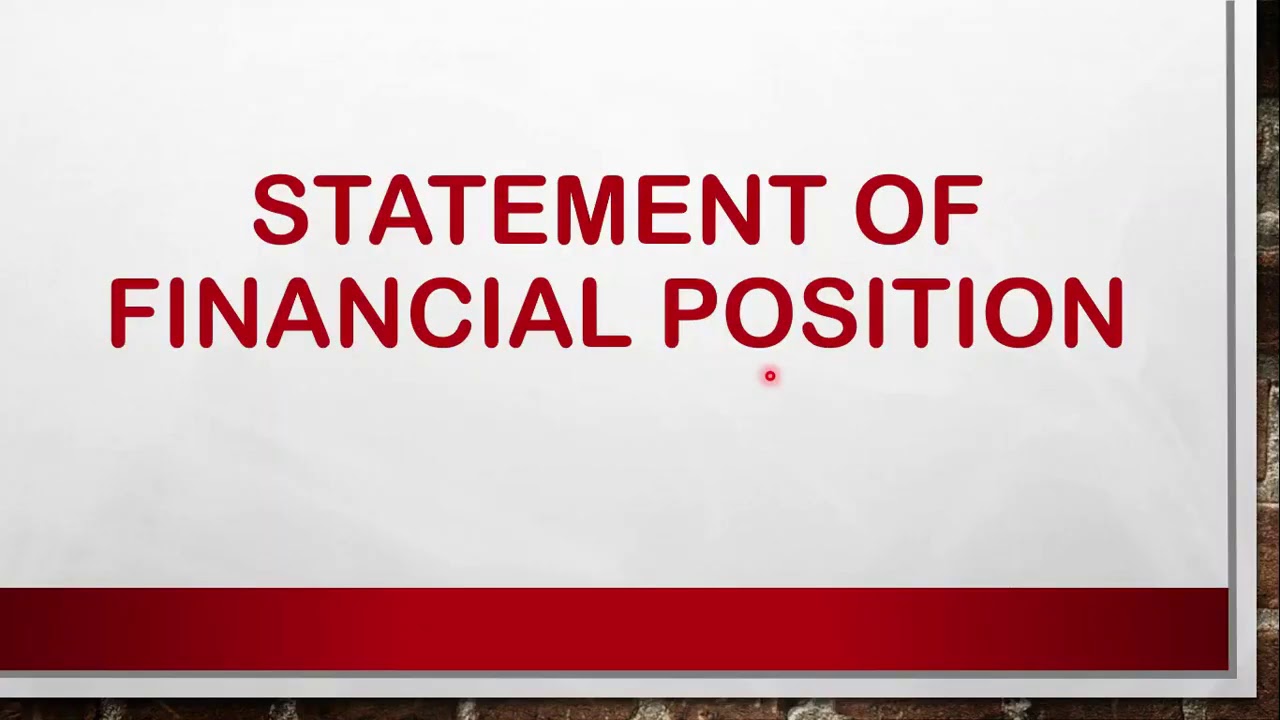 3.6 Financial Statement for Merchandising Company TUTO KMP - YouTube