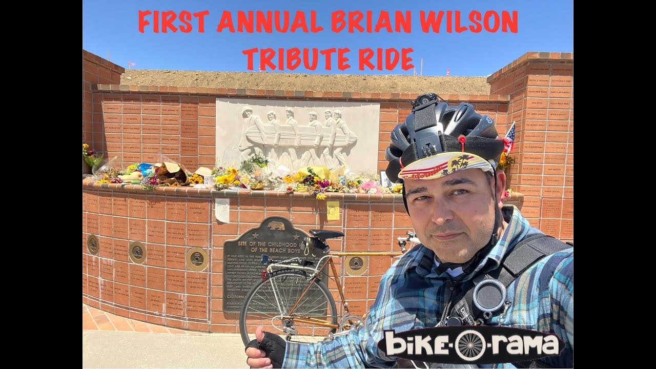 Brian Wilson Tribute Ride- The Wilson Family Home - YouTube