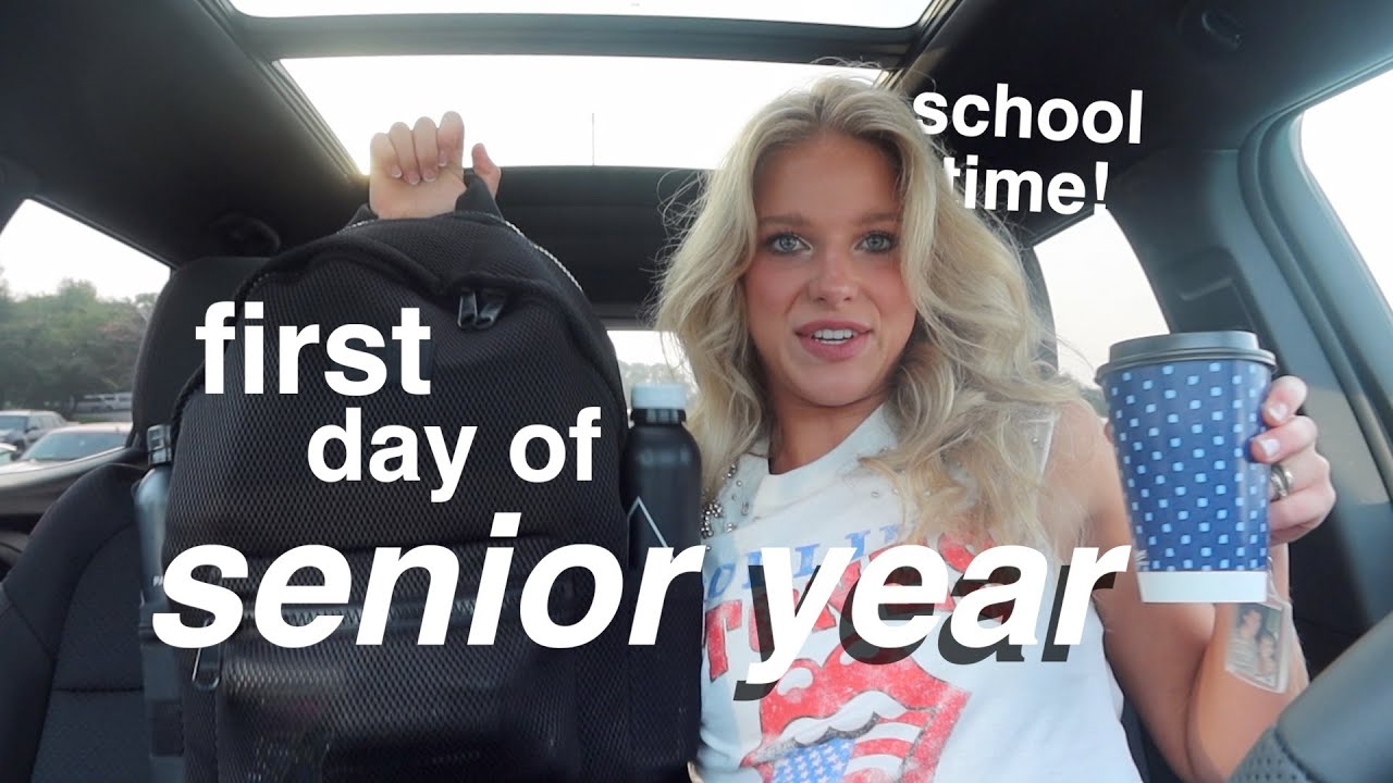 FIRST DAY of high school vlog! - YouTube