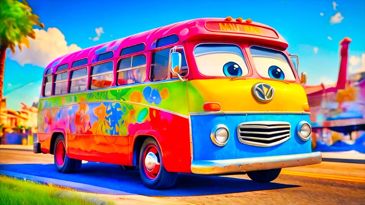Wheels on the Bus | Nursery Rhymes & Kids Songs - YouTube