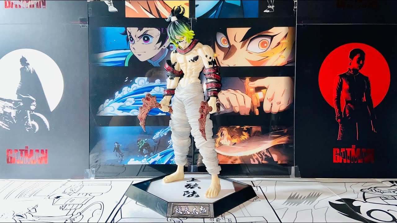 Cheng Studio Demon Slayer 12” Upper Moon 6 Gyutaro GK Figure Statue ...