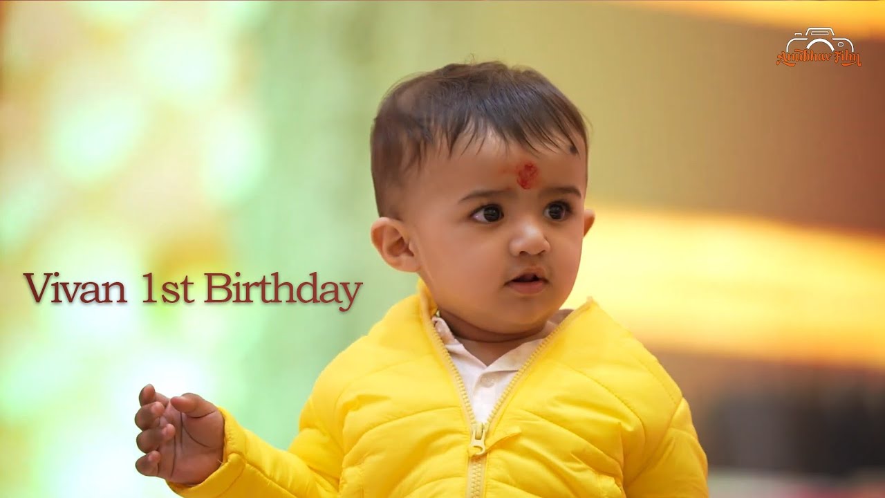 Vivaan 1st Birthday Cinematic 4k - YouTube