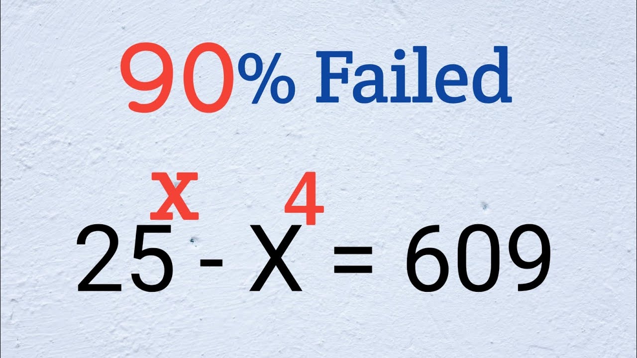 Indian - Math Olympiad Question | Can You Solve This? - YouTube