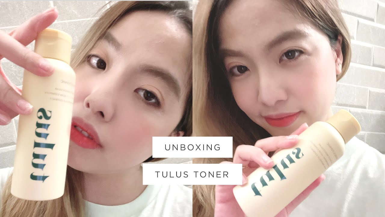 [TULUS] HYALUTONIC TONER UNBOXING - YouTube
