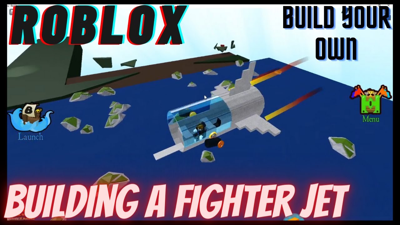 I Build a Cylinder Fighter Jet from Scratch in Roblox | Maverick is my ...
