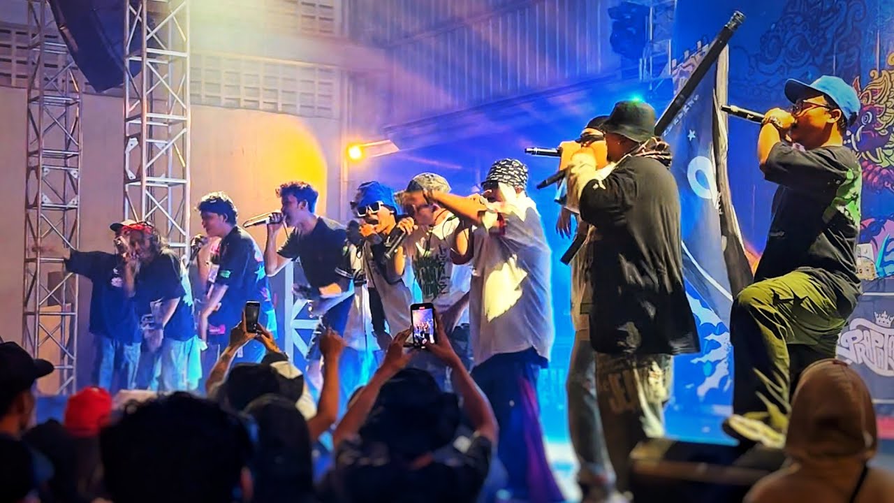 PRAPATAN HIP-HOP AT MEETING OF STYLES INDONESIA - YouTube